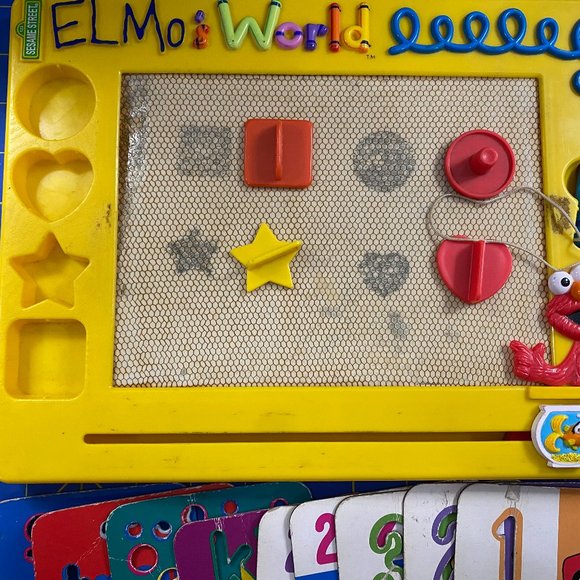 Unknown | Toys | Elmos World Magnetic Drawing Doodle Board | Poshmark